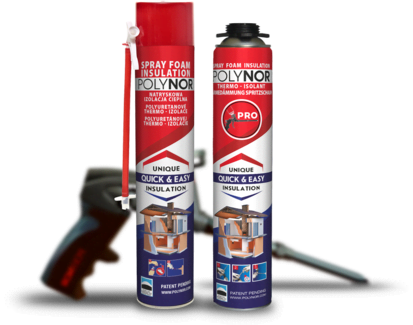 POLYNOR - natryskowa izolacja PUR, izolacja w sprayu DIY, pianka PU